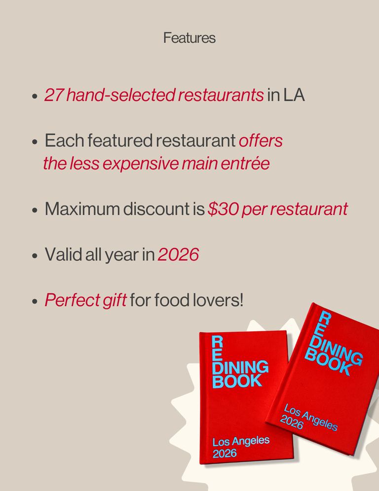RED DINING BOOK