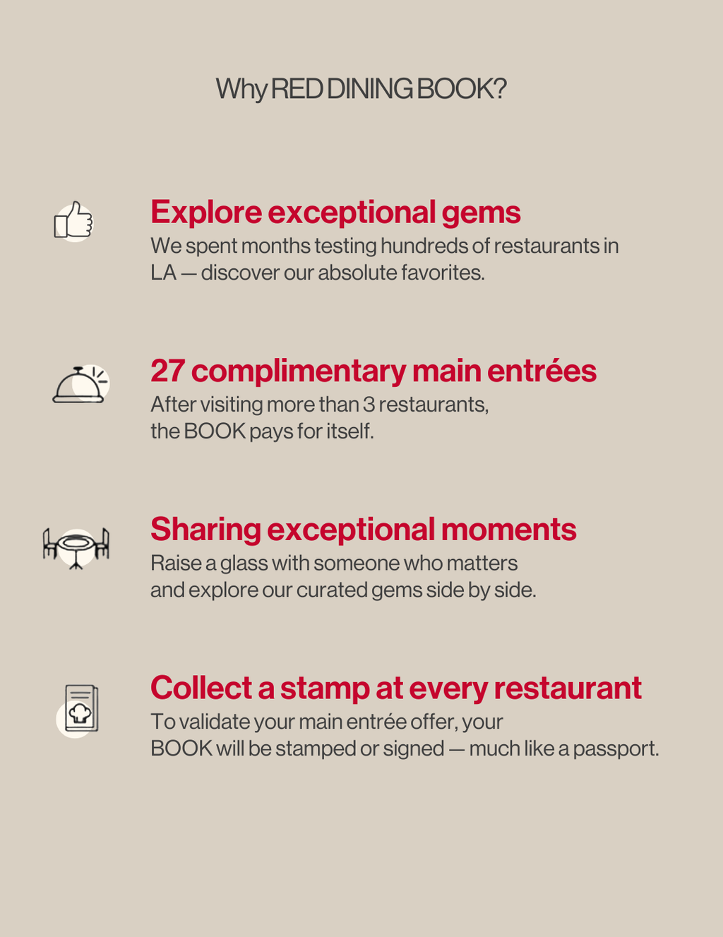 RED DINING BOOK